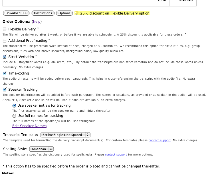 New Transcript Order Options - Scribie Blog